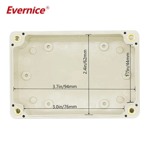 Buy Waterproof Abs Plastic Enclosure Electronics Enclosure Junction Box Battery Box Pcb ...