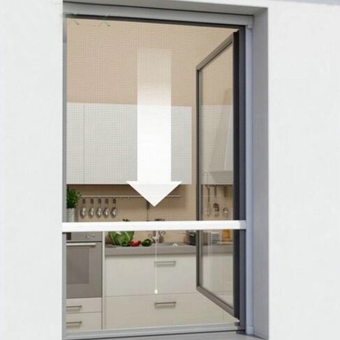 Buy Wholesale Retractable Fly Screens Window Fiberglass Insect Screen ...