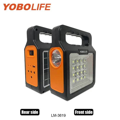 Buy Yobolife Solar Home Lighting Kit Solar Power Station Portable Solar ...