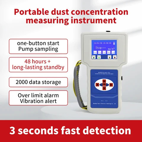 Buy Yr-pf100 Mini Portable Type Dust Detector Dust Monitor Range 0 ...