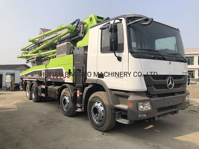 Buy Zoomlion Renewed Beton Pump 52 Meter Second Hand Truck Actros 4141 ...