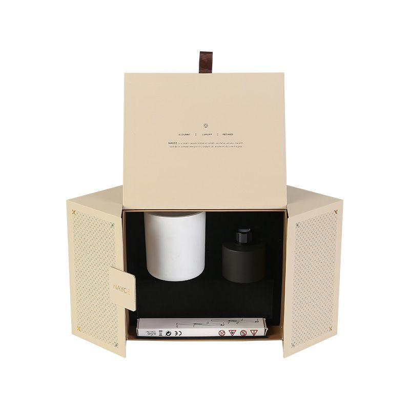 Buy Double Door Gift Packaging Box from Zhejiang Feifan Printing Co., Ltd, China | Tradewheel.com