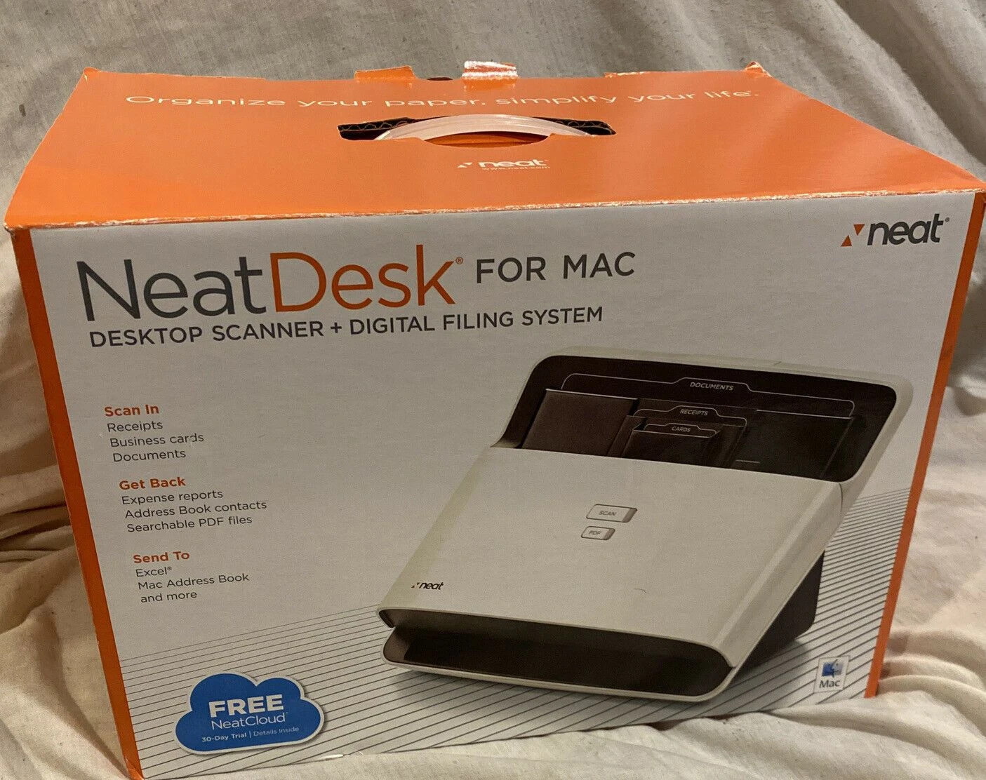 Buy New Neatdesk Desktop Scanner Digital System Home Office For Mac Nd ...
