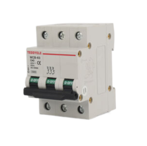 Buy High Quality Mcb 3p 40a Miniature Circuit Breaker For Overload ...