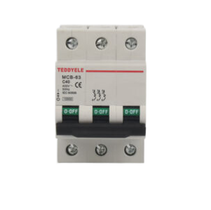 Buy High Quality Mcb 3p 40a Miniature Circuit Breaker For Overload ...