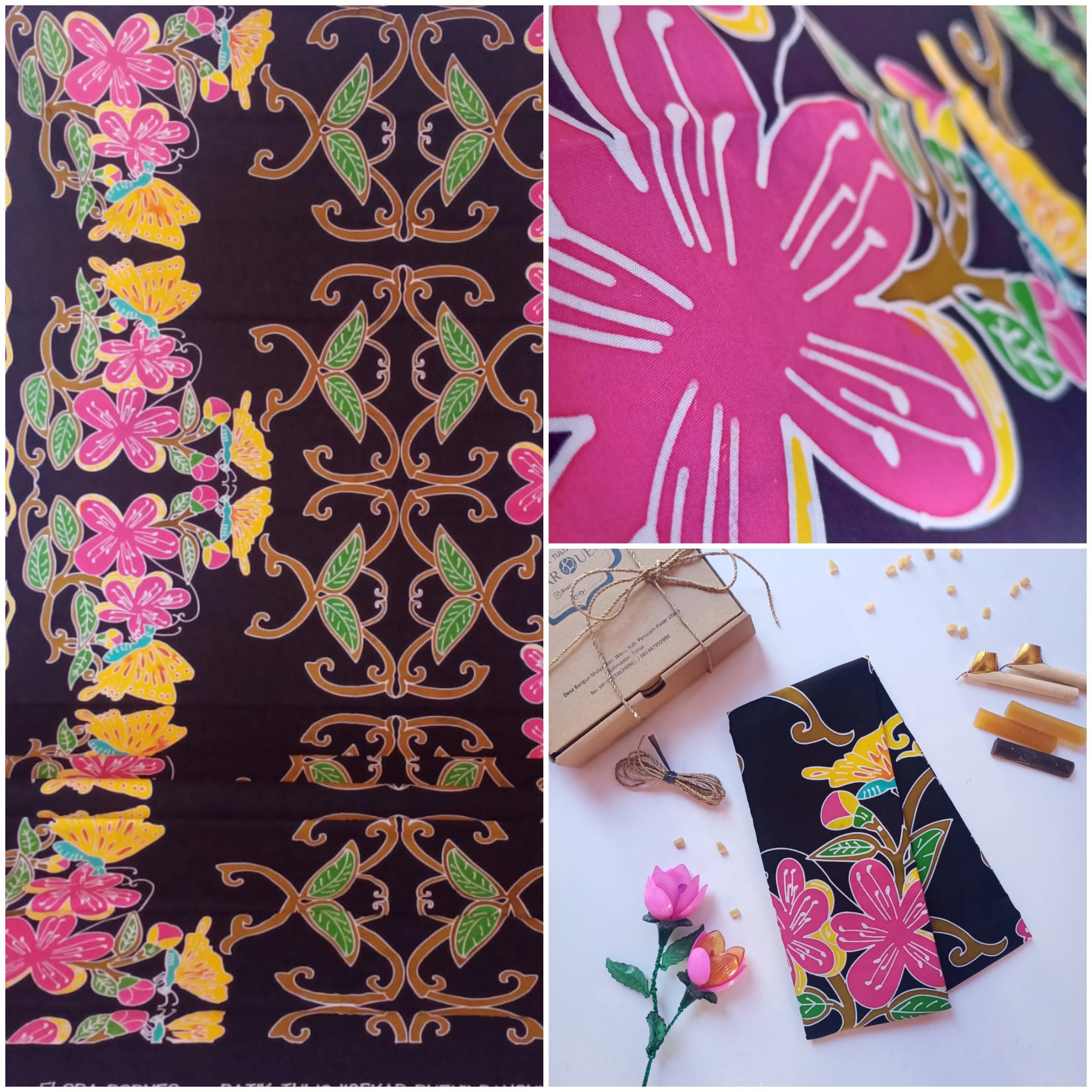 Buy Fabric Hand Made Batik Origin Borneo - East Kalimantan Indonesia ...