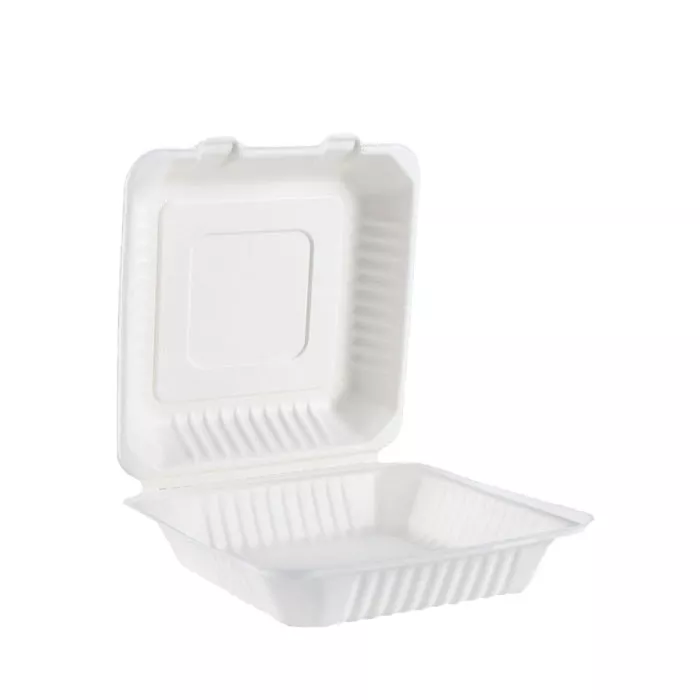 Buy Sugar Cane Bagasse Deep 8/9 Inch Clamshell from Farokitchenware ...