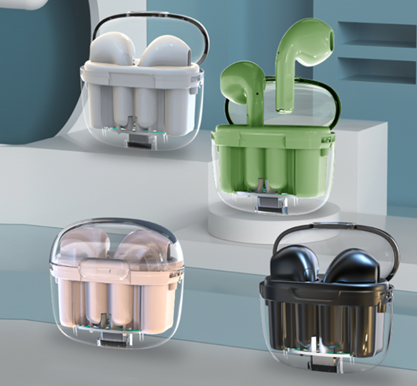 Buy Earbuds B21 Transparent from Shenzhen Huasheng Jiahe Electronics Co ...