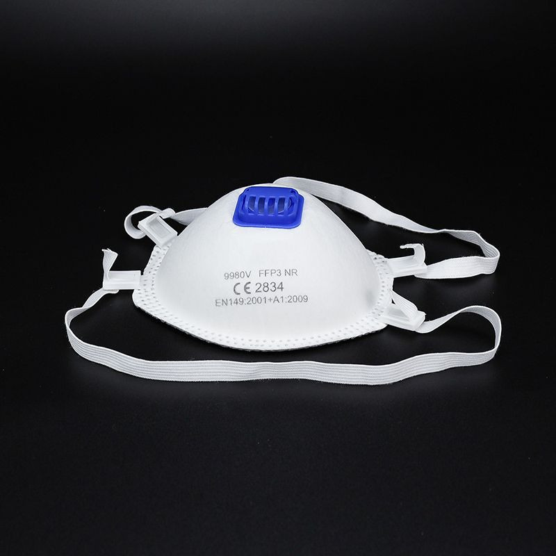Buy Ce En149 Ffp3 Face Mask With Valve Disposable Respirator Non-woven ...