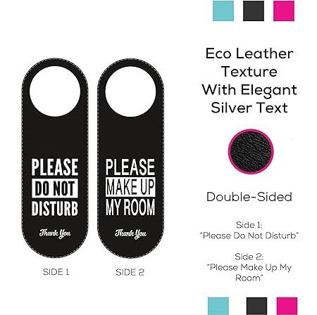 Buy Home Do Not Disturb Door Knob Do Not Disturb Please Make Up Room ...