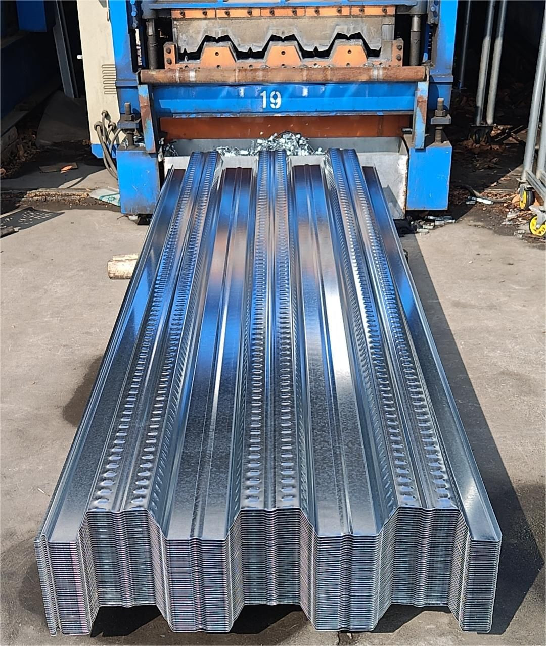 Buy Fine Quality Floor Steel Deck Sheet Galvanized Steel Decking ...