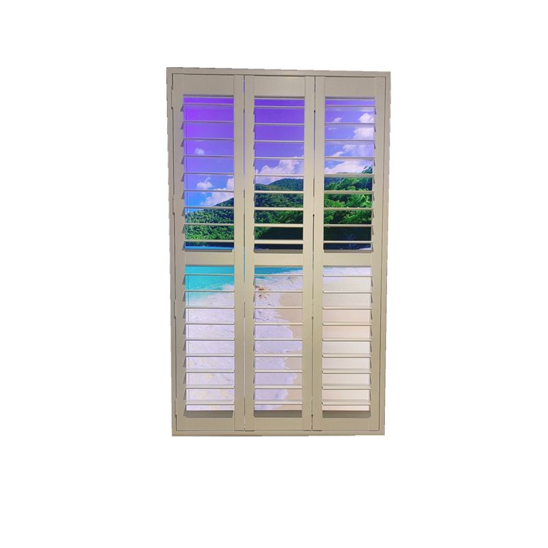 Buy Pvc Shutter Plantation Louver Shutters Suitable For All Windows Custom Sized from Shandong ...