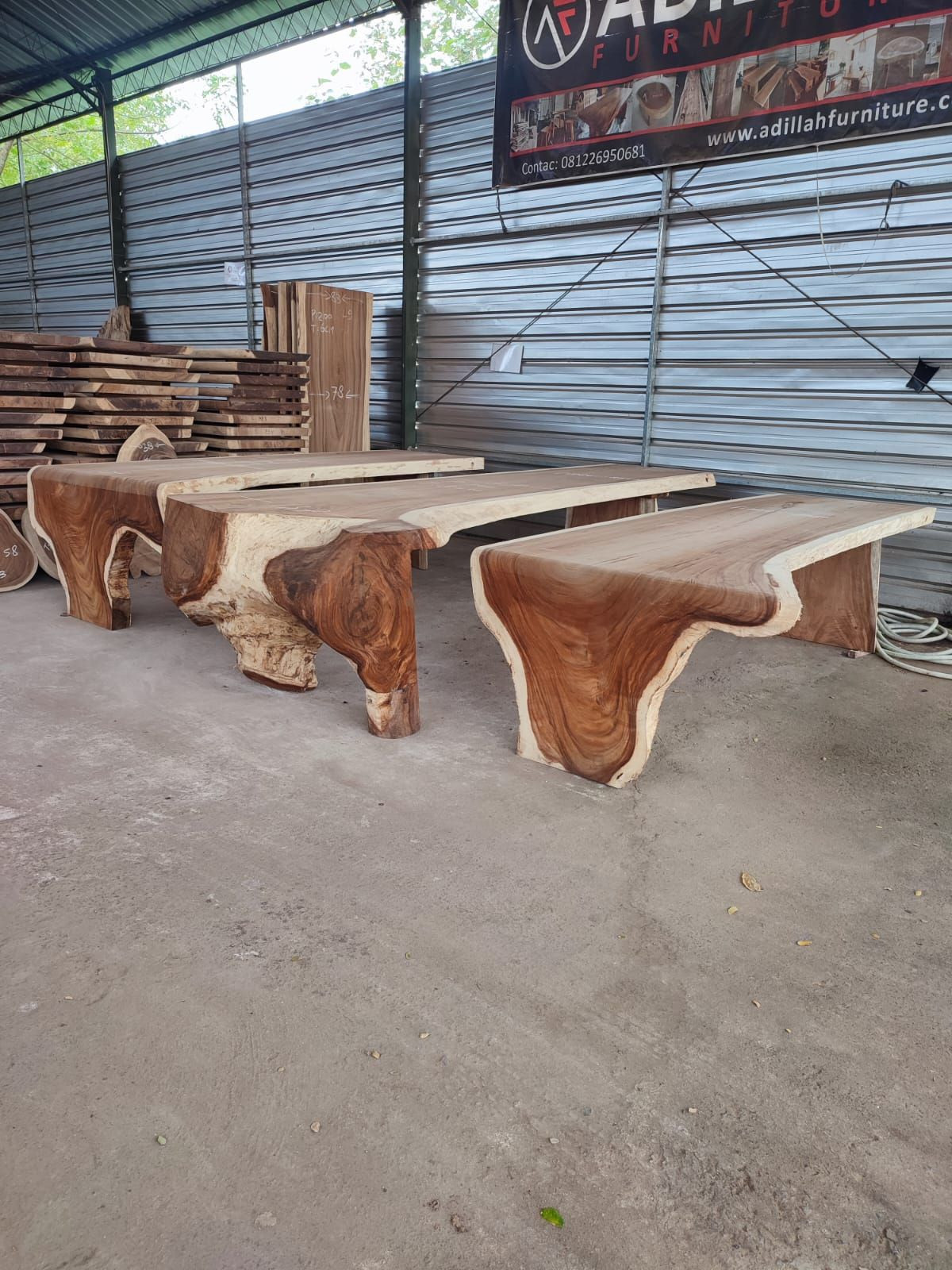 Buy Luxury Drip Table Dining Table Solid Wood from CV. ADILLAH BERKAH ...