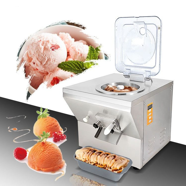 Buy Icm-12-2 Batch Freezer Hard Ice Cream Machine Automatic Hard Ice Cream Maker Gelato Maker ...