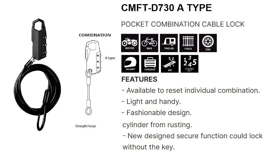 Buy Caster Wheel, Cable Lock, Cam Lock , Metal Parts, Tools from CF ...
