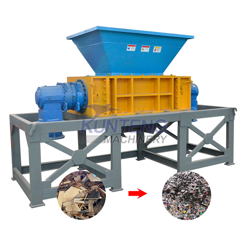 Buy Waste Metal Plastic Shredder Machine Waste Furniture Crusher ...