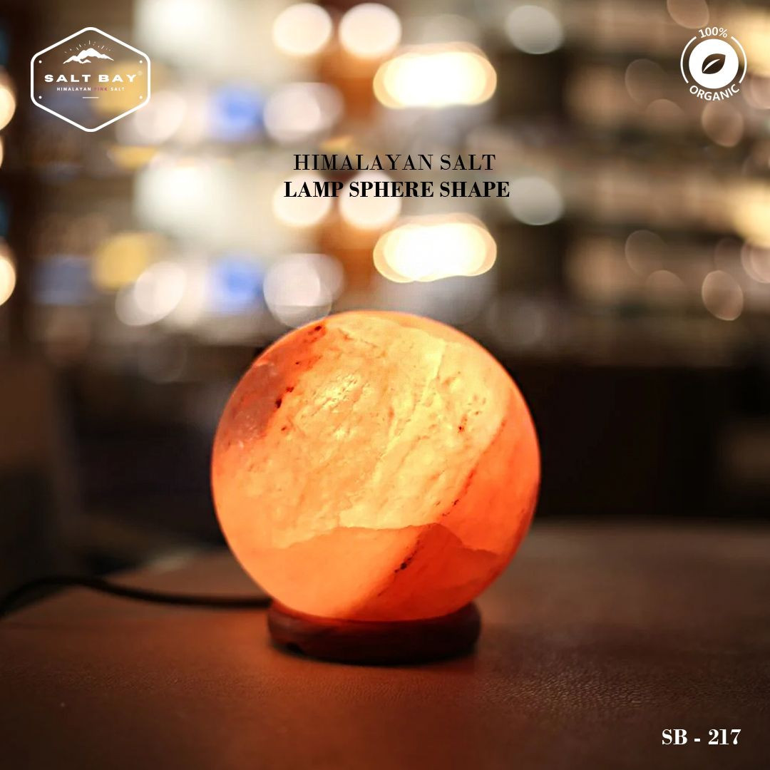 Buy Himalayan Pink Salt Sphere Shape Lamp from Salt Bay LLC, Pakistan ...