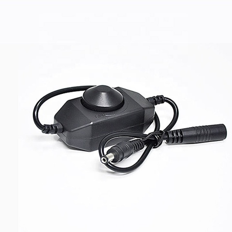 Buy 12v Dc 0-100% Pwm Manual Knob Inline Led Strip Dimmer Controller ...