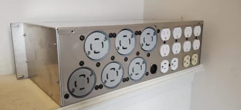 Buy 18way 400a Input Terminal Each Outlet 20a High Power Distribution ...