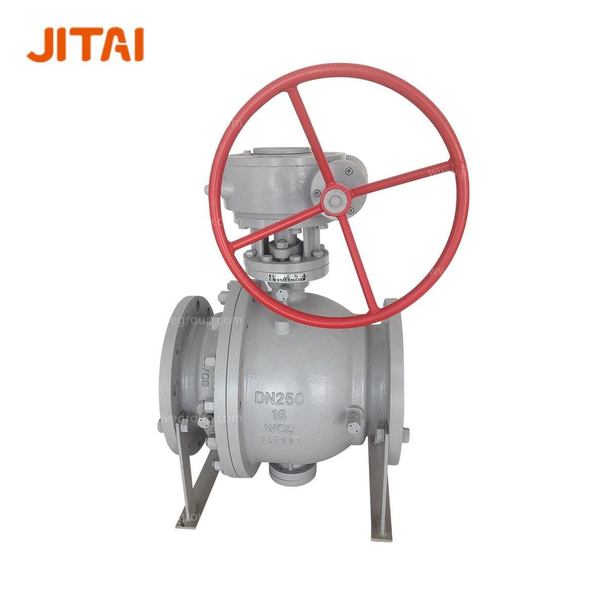 Buy 2pc Cavity Relief Low Pressure Ball Valve With Gear Operation from ...