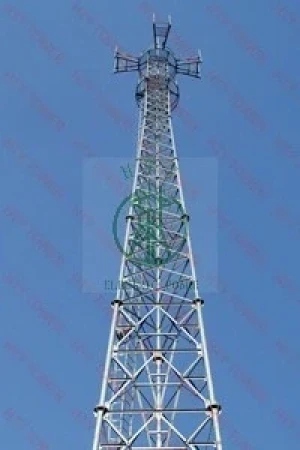 Buy 3 Leg Triangle Free Standing Angle Lattice Galvanized Steel Telecom ...