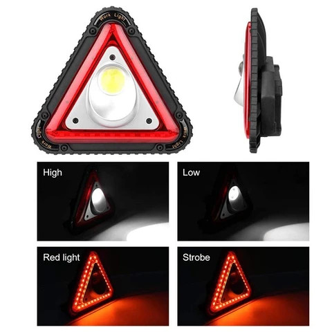 Buy 4 Modes Multi-function Handle Triangle Signal Warning Light Car ...