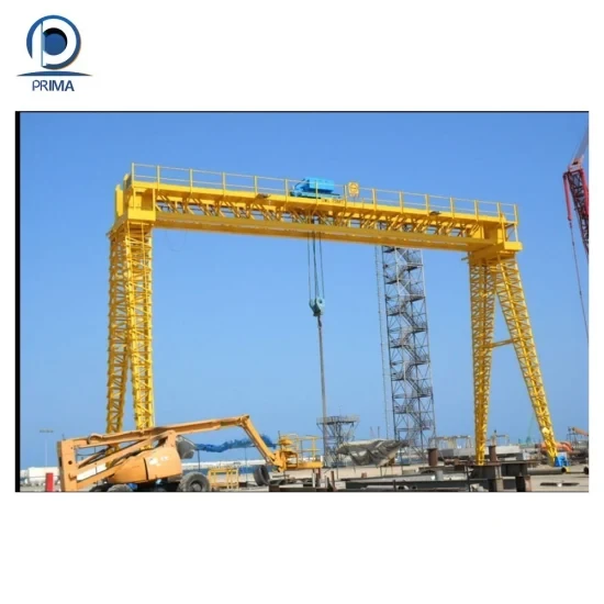 Buy 50 Ton Frame Crane A5 Heavy Duty L Shape Supporting Leg Single ...