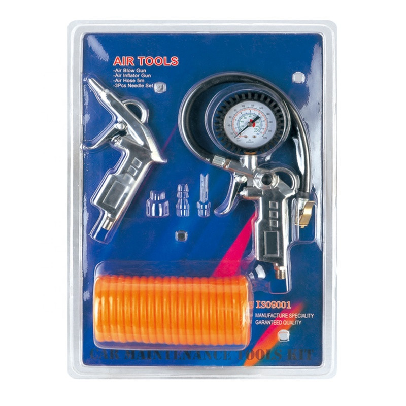 Buy Air Green Tire Inflator Gun With Air Hose Digital Tire Inflator ...