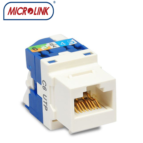 Buy Amp Keystone Jack Krone Rj45 8p8c Female Jack Non Shielded Toolless ...