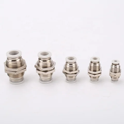 Buy Black Tracheal Quick Connector Through Plate Straight Partition ...