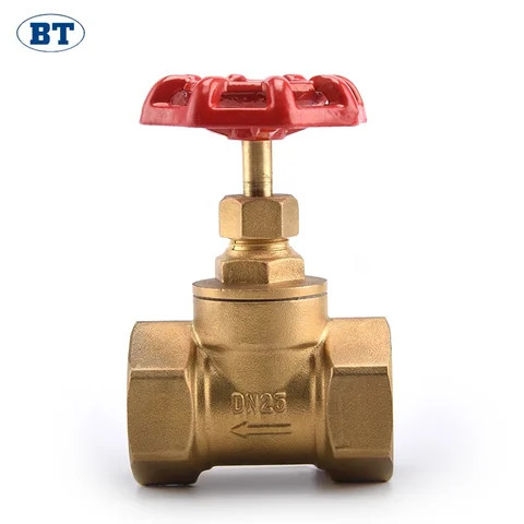 Buy Bt4018 Heavy Type Long Thread Brass Gate Valve Leading Manufacturer ...