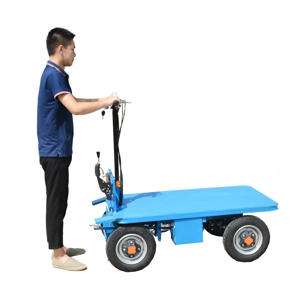 Buy China Nade Steel Indoor Electric Transport Vehicle 1000kg Hand-held ...
