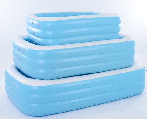 Buy Collapsible Pvc Inflatable Pool Swimming Outdoor Swimming Pool For ...