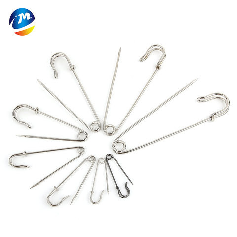 Buy Custom Different Sizes Cloth Silver Metal Safety Pins Stainless ...