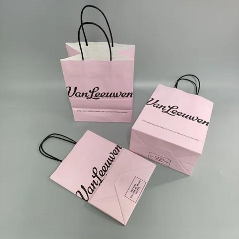 Buy Custom Takeaway Food Packaging Flat Low Price Kraft Paper Bag With ...