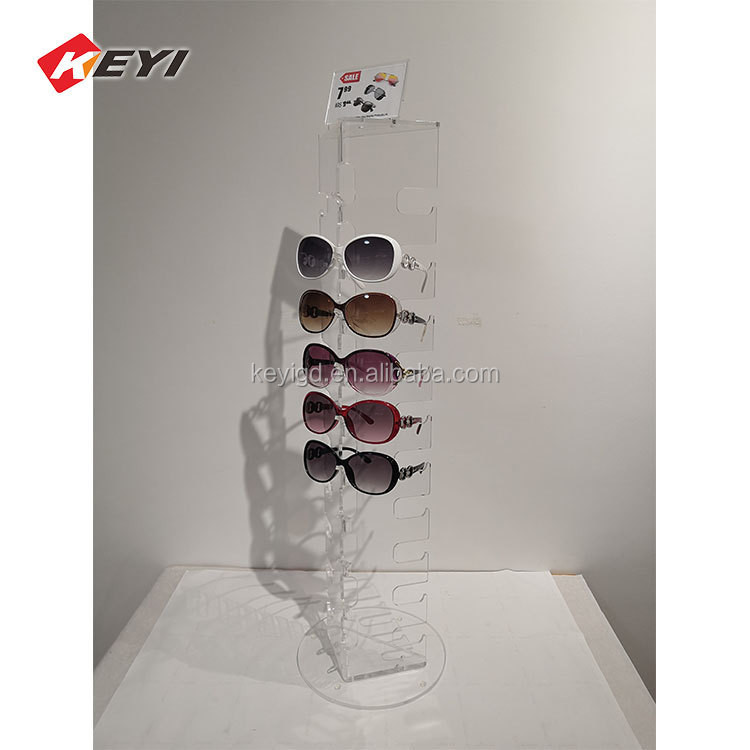 Buy Customized Countertop Eyeglass Acrylic Display Stand Clear ...
