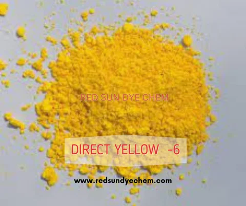 Buy Direct Yellow 6 Direct Yellow G Red Sun Dye Chem Manufacture India ...