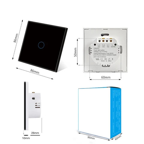 Buy Factory Outlet New Design Smart Life Home House 220v Smart Switch ...