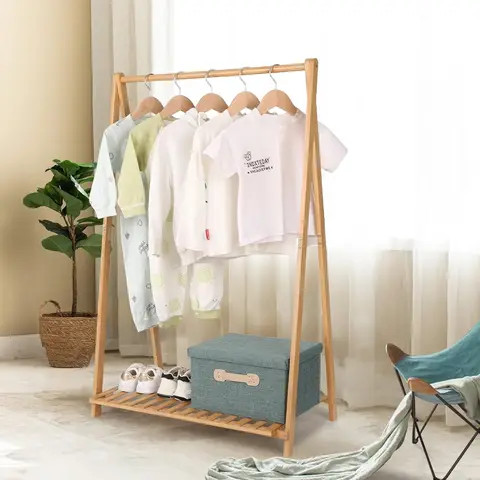 Buy Factory Wholesale Modern Style Kids Clothing Rack With Storage ...