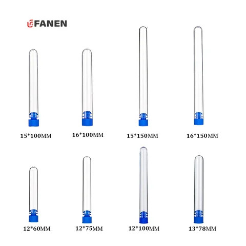 Buy Fanen 15*150 Mm Plastic Chemical Test Cell Culture Tube from ...