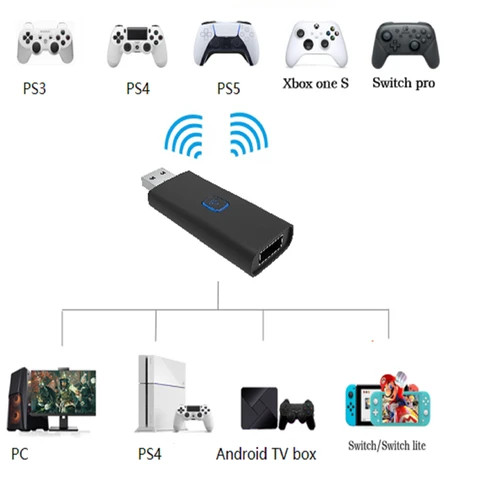 Buy For Ps5 Game Controller Adapter Compatible With For Switch/ps/pc ...