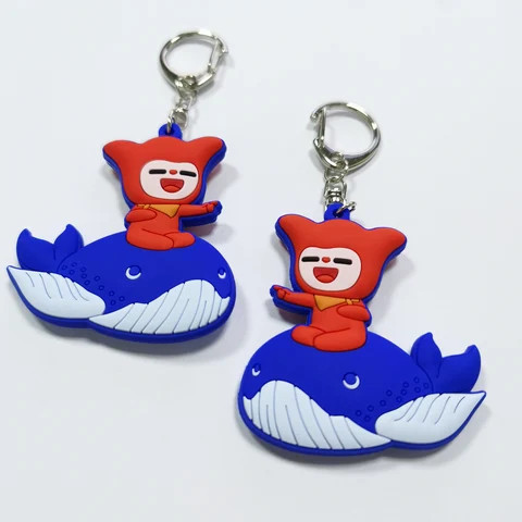 Buy Free Samples Personalized Custom 3d/2d Soft Pvc Rubber Keychain For ...