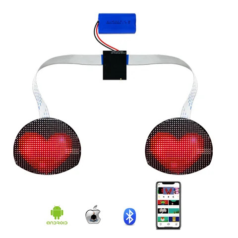 Buy Grownsled Backpack Led Knight Dynamic Eyes Display Riders ...