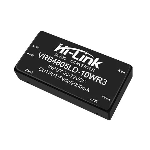 Buy Hi-link Mini 86% Efficiency Single Output 10w 48v To 5v 2a Dc Dc ...