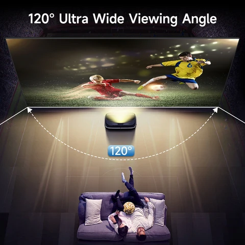 Buy 100 Inch Alr Projector Screen Fresnel 16:9 4k Cinema Screen Ust ...