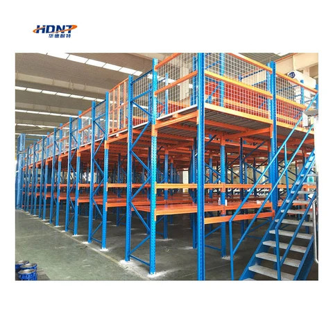 Buy Industrial Heavy-duty Steel Mezzanine Floor Storage Racking Systems ...