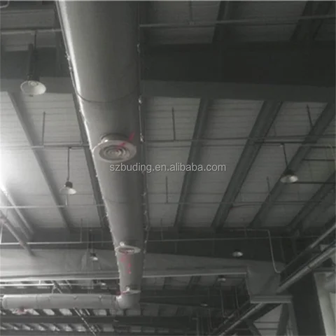 Buy Insulated Air Ducts Sound Absorption Fabric Clear Space Air ...