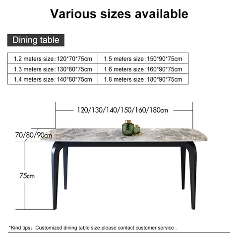 Buy Italian Dining Table Set Restaurant Kitchen Dining Tables With ...