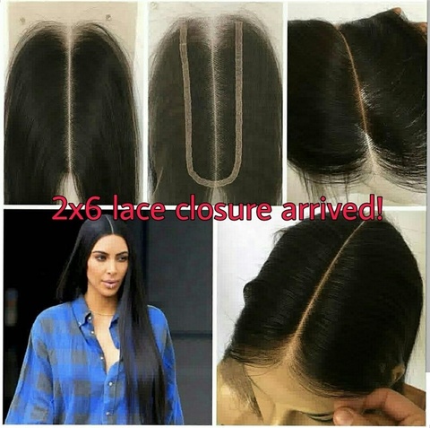 Buy Lace Closure High Grade 12a Peruvian Wigs 2x6 Kim K Short Bob 12a ...