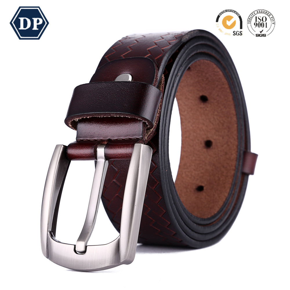 Buy Leather Belts Mens Fashion Genuine Leather Belt With Sharp Wrinkles ...
